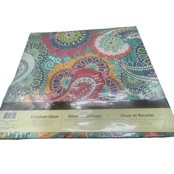 Recollections | Office | Recollections Scrapbook Album Paisley Cover ...